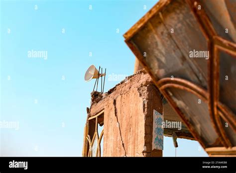 A Village Severely Damaged By A Strong Earthquake Herat Afghanistan