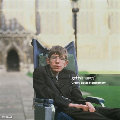 British Theoretical Physicist Stephen Hawking Cambridge January