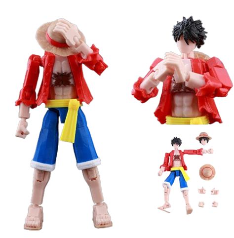 One Piece Luffy Figure 55 Straw Hat Pirate 9l3d Lucky Dummy 13