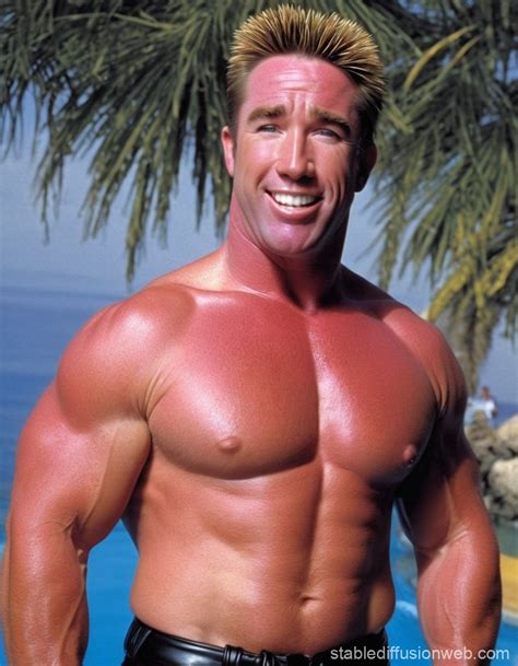 Billy Herrington Character Prompts Stable Diffusion Online