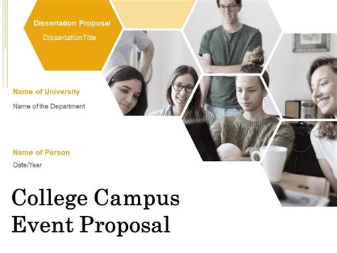 College Campus Event Proposal Powerpoint Presentation Slides Presentation Graphics