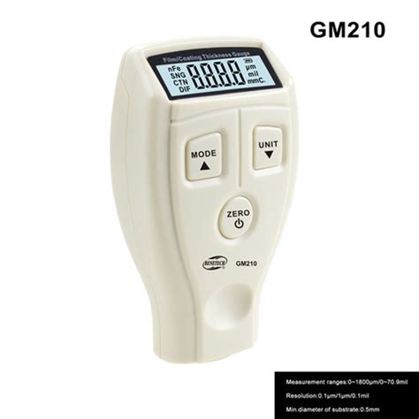 Gm 210코팅 두께측정기gm210도막두께측정기두께게이지benetech새한정밀측정기기