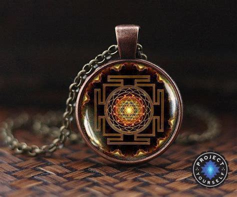 Handmade Free Sacred Sri Yantra Necklace And Pendant