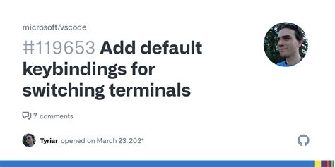 add default keybindings for switching terminals · issue 119653
