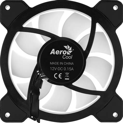 Aerocool Mirage 12 Pro ARGB 120mm Triple Fan Kit with RGB Hub, 1300RPM ...