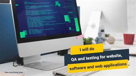 Do Qa And Testing For Website Software And Web Applications By Farhajkhan Fiverr