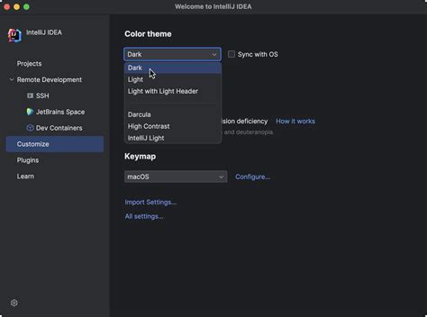 Run Intellij Idea For The First Time Intellij Idea Documentation