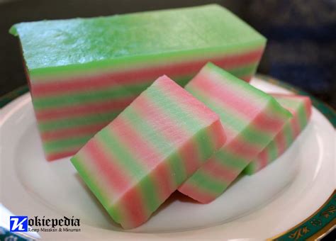 Resep Cara Membuat Kue Lapis Tepung Beras Yang Enak Dan Legit