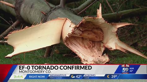 Ef0 Tornado Touches Down In Montgomery County Youtube