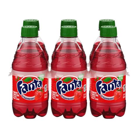 Kroger Fanta® Strawberry Soda Bottles 6 Pk 12 Fl Oz Fanta