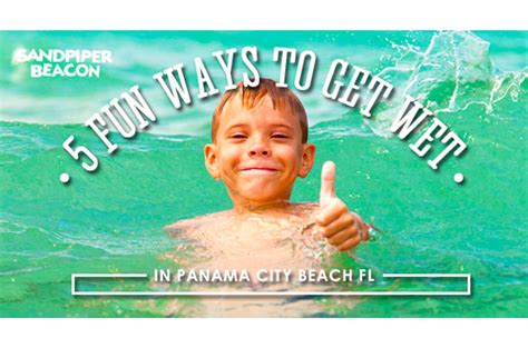 Waterslides Sandpiper Beacon Beach Resort Panama City Beach Hotels