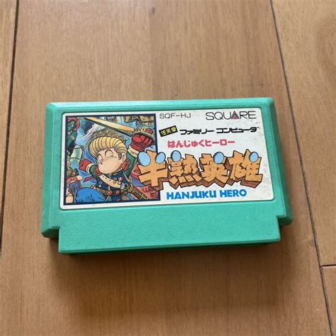 ファミコンソフト 半熟英雄 半熟ヒーロー メルカリ