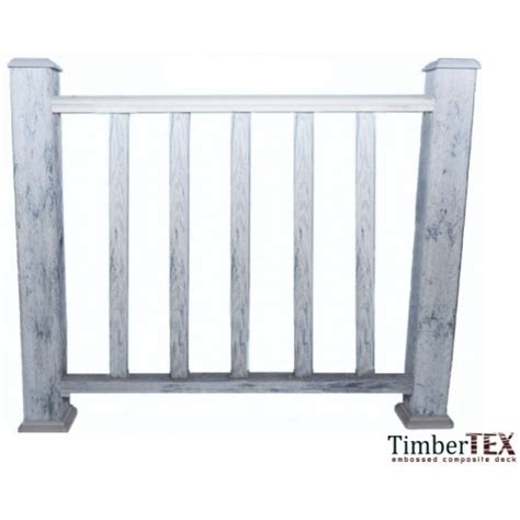 Перила верхняя из ДПК Timbertex "Mix" цвет: Мультикрем (цена за метр ...