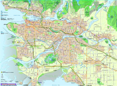 Map Of Vancouver JohoMaps