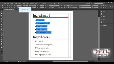 Creating Bulleted And Numbered Lists Youtube