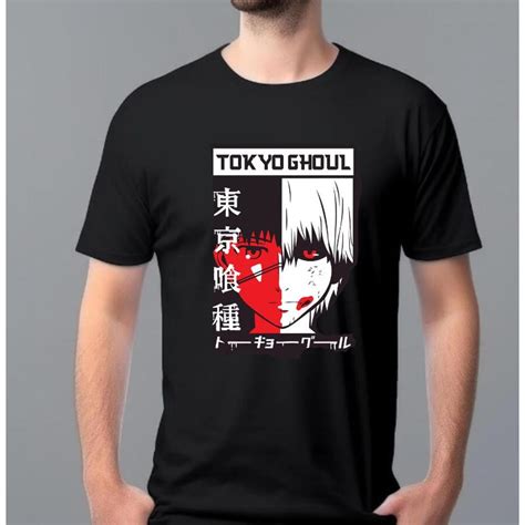 Anime Tokyo Ghoul Unisex T Shirt Cartoon Japanese Anime Etsy