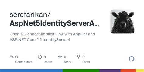 Github Serefarikanaspnet5identityserverangularimplicitflow Openid