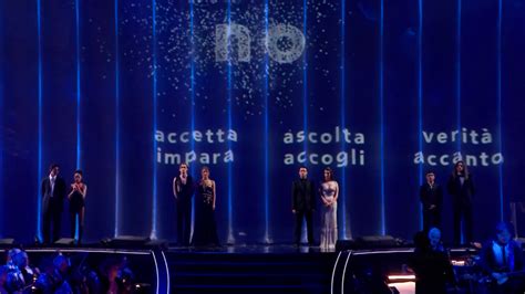 Sanremo 2024 Il Cast Di Mare Fuori Porta La Violenza Contro Le Donne
