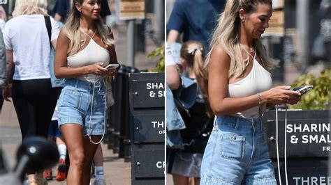 Braless Christine Mcguinness Stuns In Hotpants As She Soaks Up The Sun In Cheshire The Irish Sun