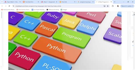 Post 1 Programming Languages