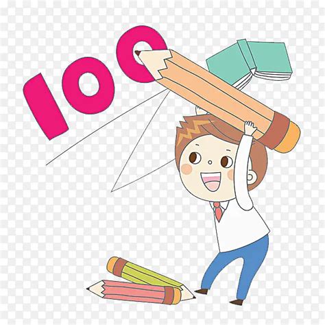 拿笔的男孩png图片素材下载图片编号10161257 Png素材网