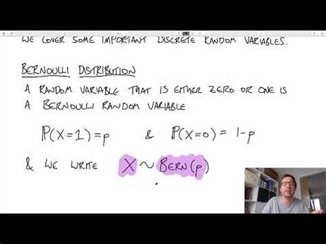 Discrete Probability Distributions Applied Probability Notes