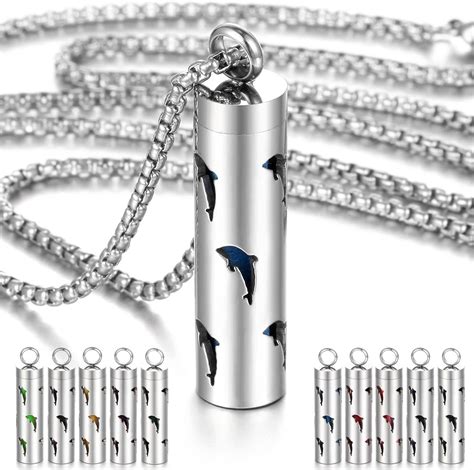 Essential Oil Necklace For Women Aromatherapy Pendant