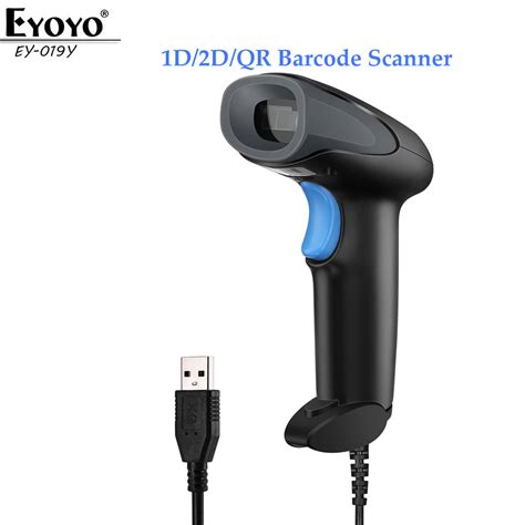 eyoyo wired 1d 2d qr barcode scanner usb wired handheld datamatrix