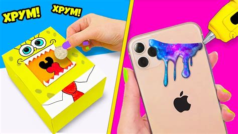 13 ЛАЙФХАКОВ для РИСОВАНИЯ и ТВОРЧЕСКИХ ИДЕЙ Необычные ШКОЛЬНЫЕ поделки Советы и трюки Life