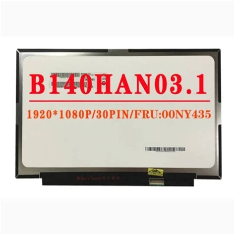 Jual Jual Led Lcd Laptop Lenovo Thinkpad X1 Carbon Gen 6 B140Han03 1