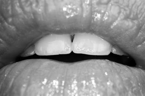 Boca Sensual Sexy Boca Feminina Aberta Perfeita Close Up Dentes Brancos