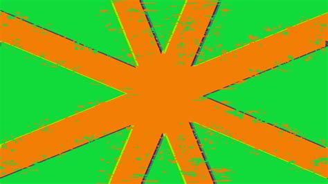 Rotating Cross Animation With Retro And Abstract Glitch Effect 15309956