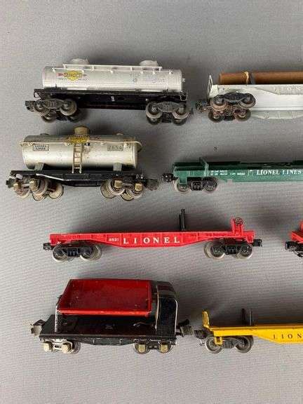 Group Of 11 Assorted Lionel O Scale Train Cars Matthew Bullock