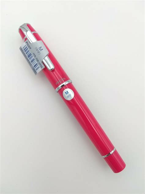 Pilot Prera Pink Medium Steel Nib Pen Realm