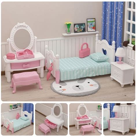 Twceje168 For Dolls Bedroom Diy Toys Action Figure Furniture Toys
