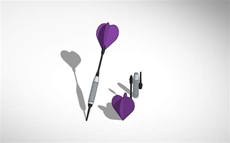 3d Design Dart Pieces Tinkercad