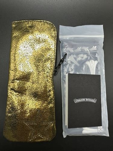 Rare Chrome Hearts Special Leather Case Set For Chrome Heart Eyewear