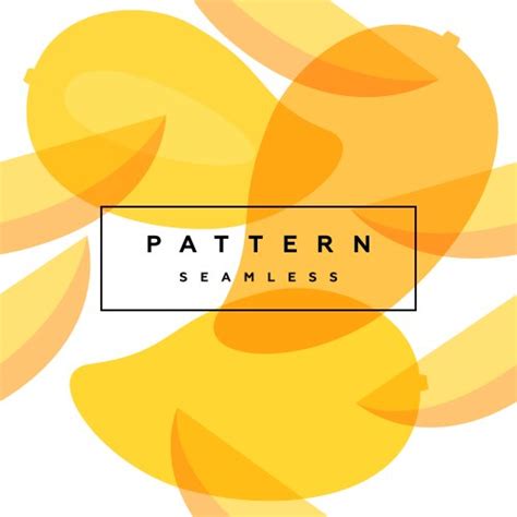 Mango Fruit Background Pattern Vector Images Over 1 500