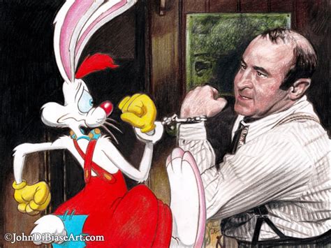 Roger Rabbit And Eddie Valiant From Who Framed Roger Rabbit Drawing