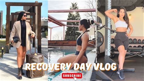 Recovery Day At Spa In Stockholm Vlog Fullbody Workout ولاگ روز