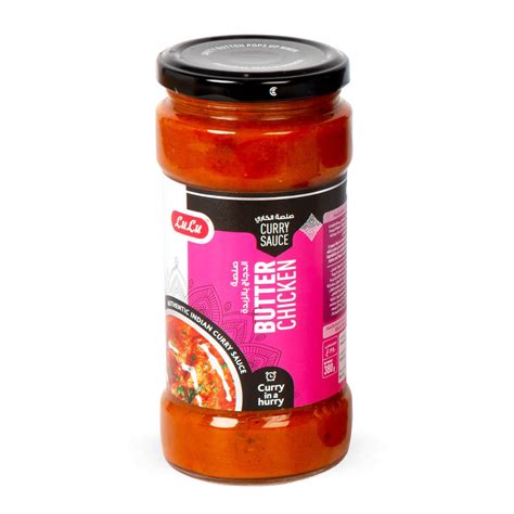Lulu Butter Chicken Curry Sauce 380g Online At Best Price Cooking