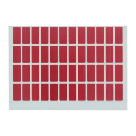 Avery Red Colour Coding Labels For Lateral Filing X Mm Labels Impact