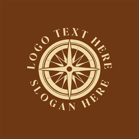 Exploration Compass Design Logo Navigate Your Journey With Style