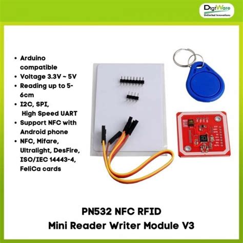Jual Pn532 Nfc Rfid Mini Reader Writer Module V3 Kota Surabaya Digiware Store Tokopedia