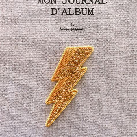 Lightning Bolt Patch Etsy