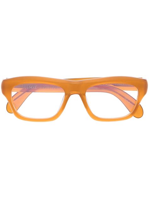 Lesca Square Frame Optical Glasses Farfetch