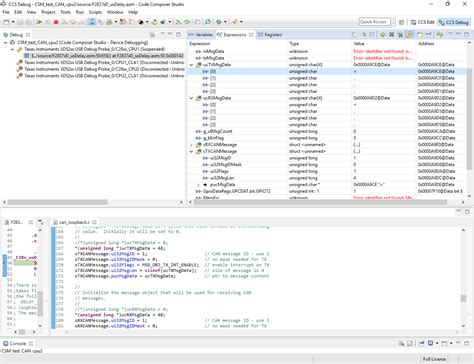 Tms320f28377d Cannot Realize Can External Loopback Mode Operation With
