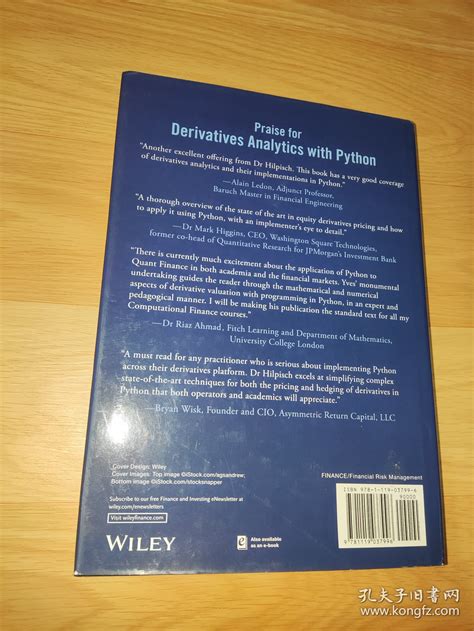 Derivatives Analytics With Python Data Analysis Models Simulation Calibration And Hedging