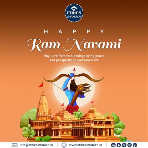 ethics infotech on linkedin ramnavami jaishreeram lordram