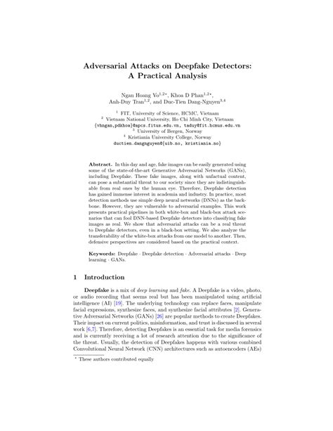 pdf adversarial attacks on deepfake detectors a practical analysis